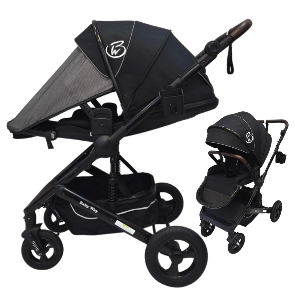 Versa 2in1 Open Bassinet Stroller with Sunshade and Cup Holder – Baby ...