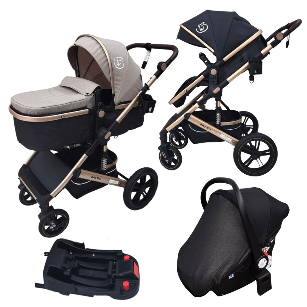 Preorder - Supra 3-in-1 Travel System – Stroller + Bassinet + Capsule ...