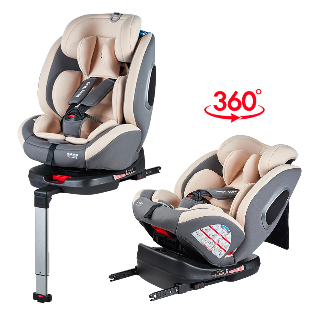 SafeHalo 360 Rotating and Convertible Car Seat with ISOFIX for All Age ...